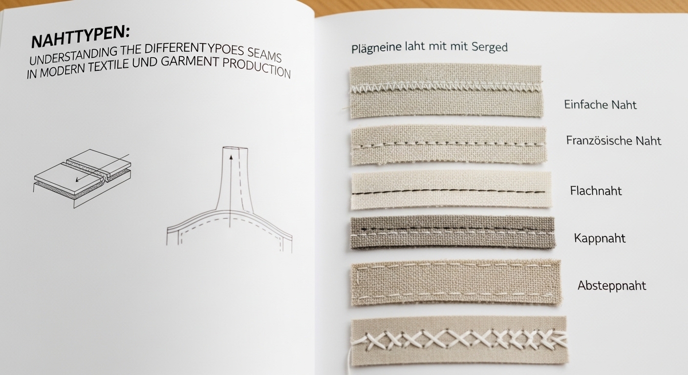 Nahttypen: Understanding the Different Types of Seams in Modern Textile ...